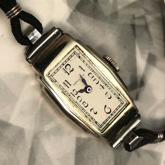 Hamilton | Accessories | Hamilton Art Deco Gold Filled Watch As Is ...